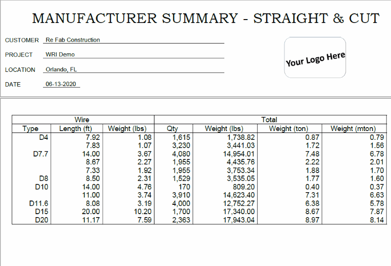 MeshWright© - Welded Wire Reinforcement Utility